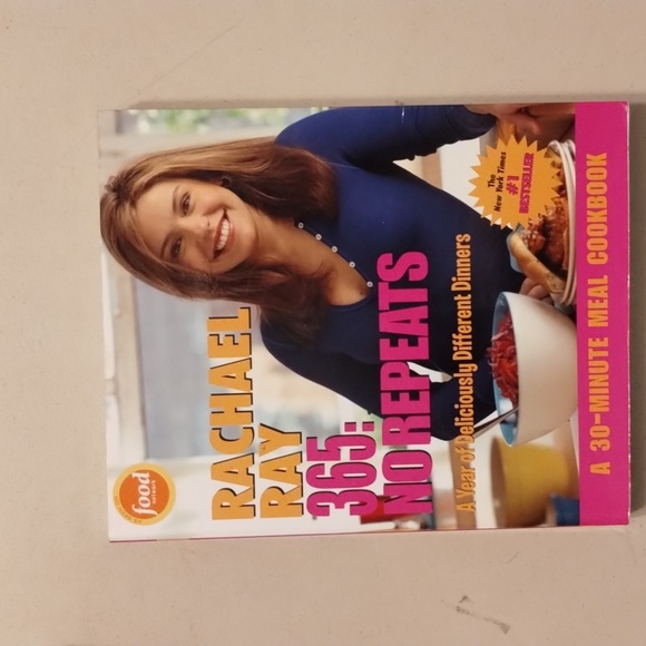 Kitchen | 2 Rachel Ray Cookbooks Rachel Ray 365 No Repeats Rachel Ray 3 ...